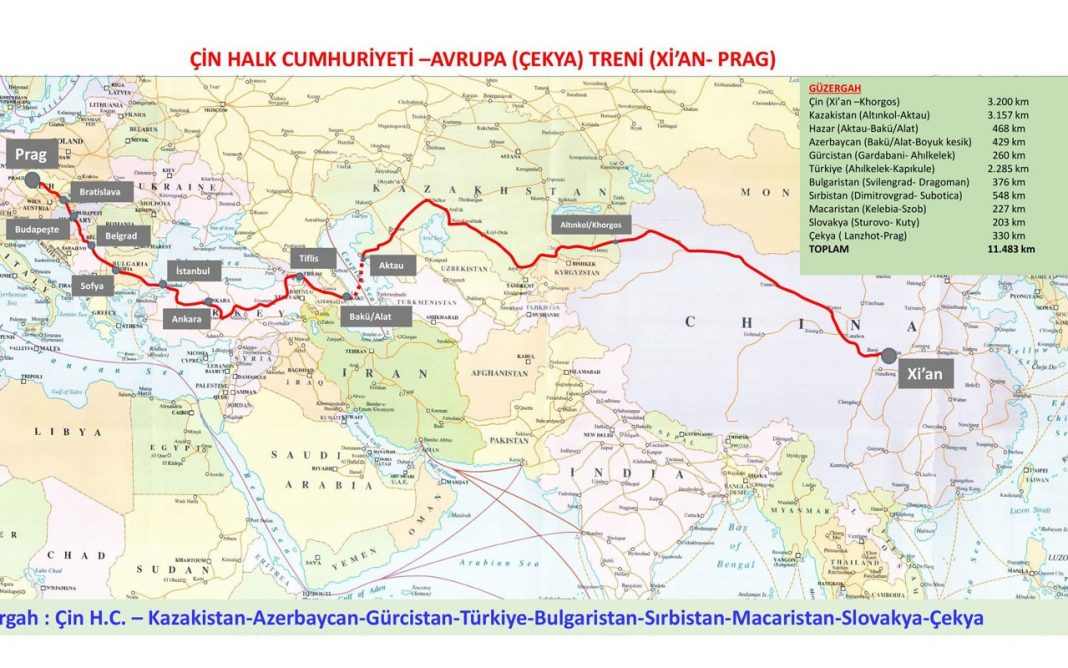 İpek Yolu güzergahı - Levent AĞAOĞLU